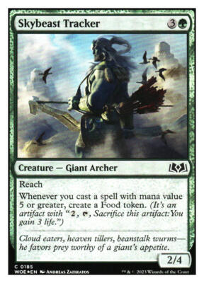 Skybeast Tracker (Foil) Wilds ofEldraine MTG - NM+ | eBay