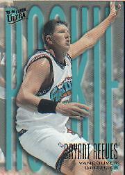 1995-96 Ultra Vancouver Grizzlies Basketball Card #284 Bryant Reeves ...