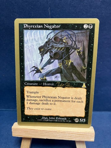 Phyrexian Negator - Jakub Slemr - 1999 ~ Lightly Played World Championship I MTG | eBay