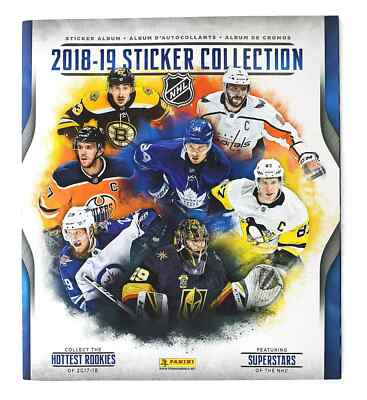 2018/19 Panini NHL Hockey Sticker Album Full Case of 72ct. Sealed | eBay