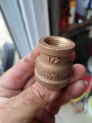 25 BRONZE REDUCING BELL BUSHINGS 3/4" NPT X 1/2" NPT | eBay