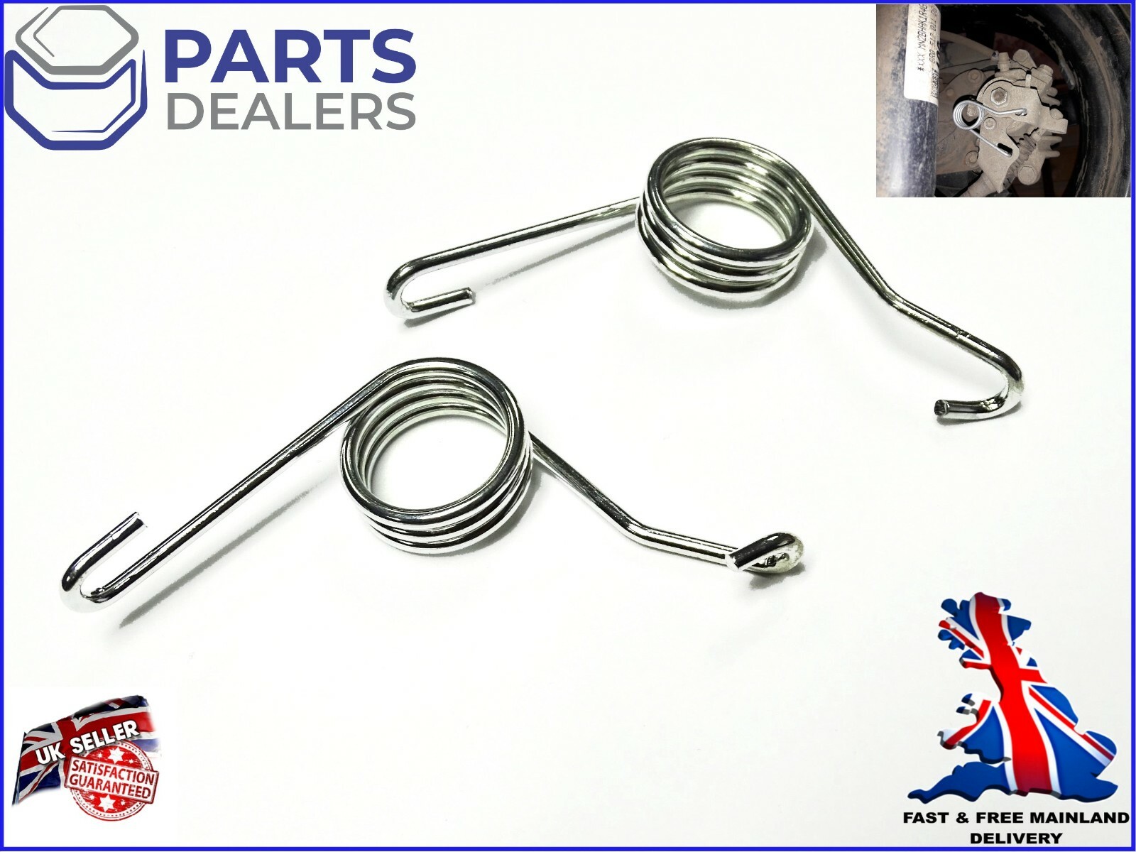 FOR VW TRANSPORTER AUDI A1 A3 SEAT SKODA REAR BRAKE CALIPER RETURN ...