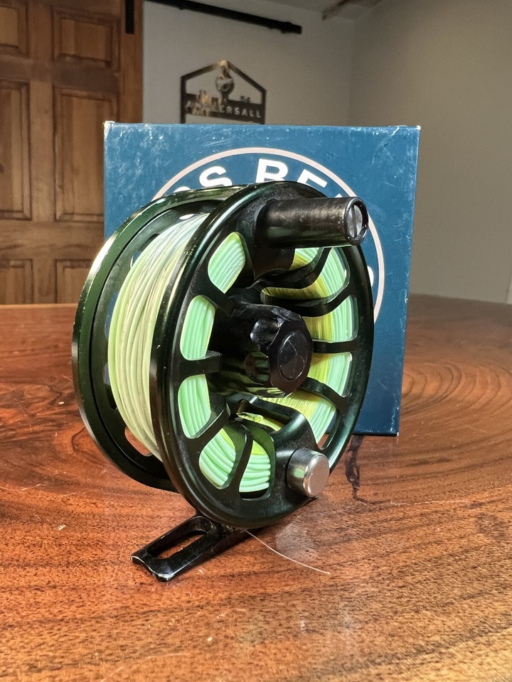 Ross Evolution LT 2 (4-6WT) Green Fly Reel with used fly line - USED | eBay