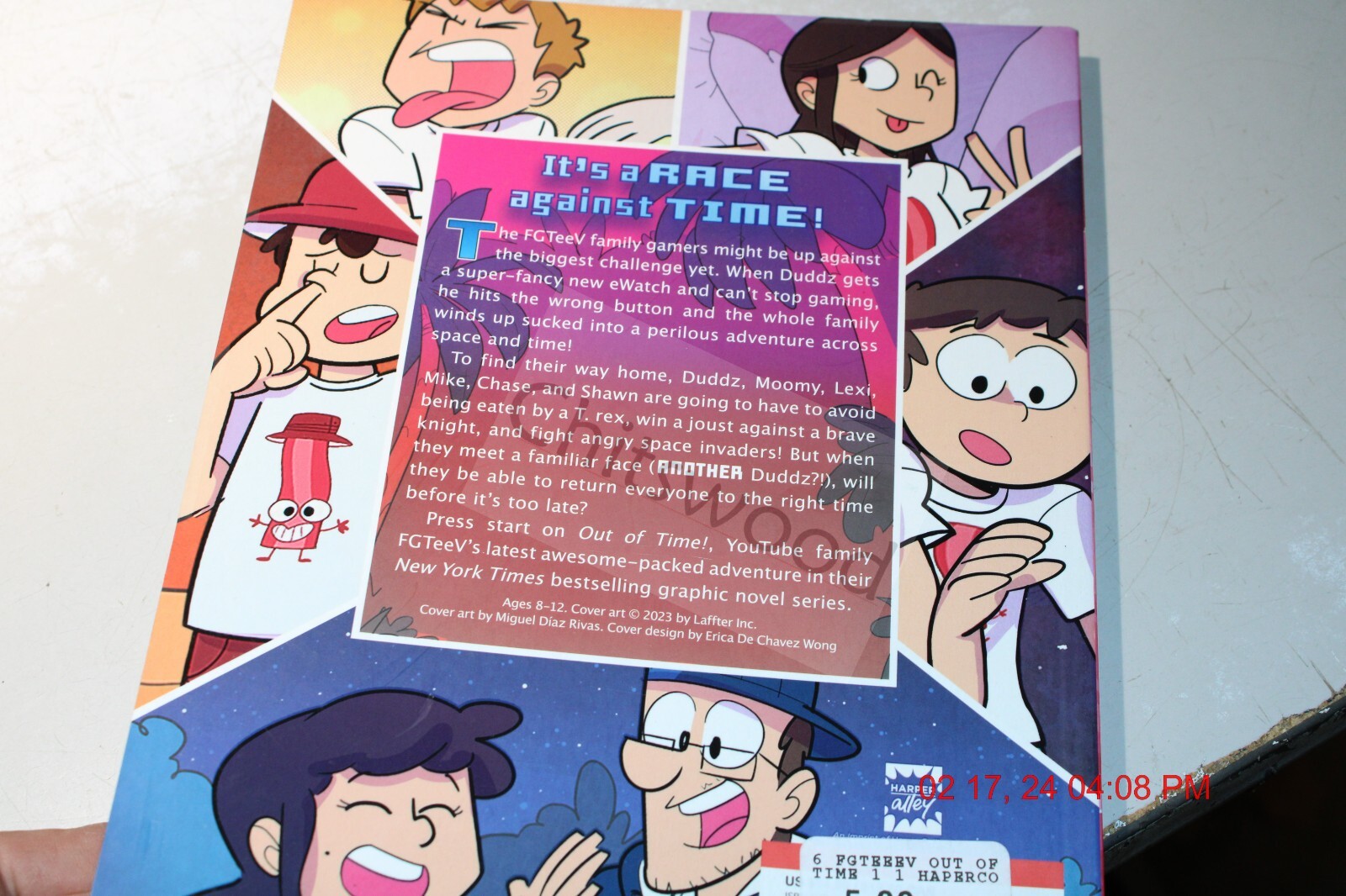 FGTeeV Ser.: FGTeeV: Out of Time! by FGTeeV (2023, Hardcover) for sale ...