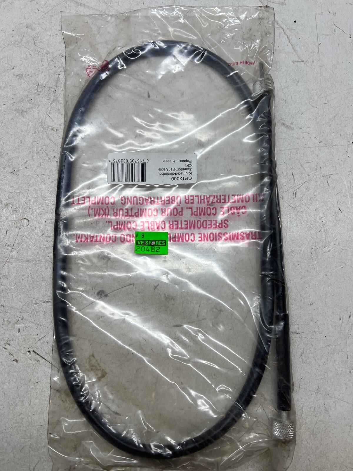 CPI 50 HUSSAR GENERIC 50 CRACKER EXPLORER CRACKER SPEEDO CABLE | eBay