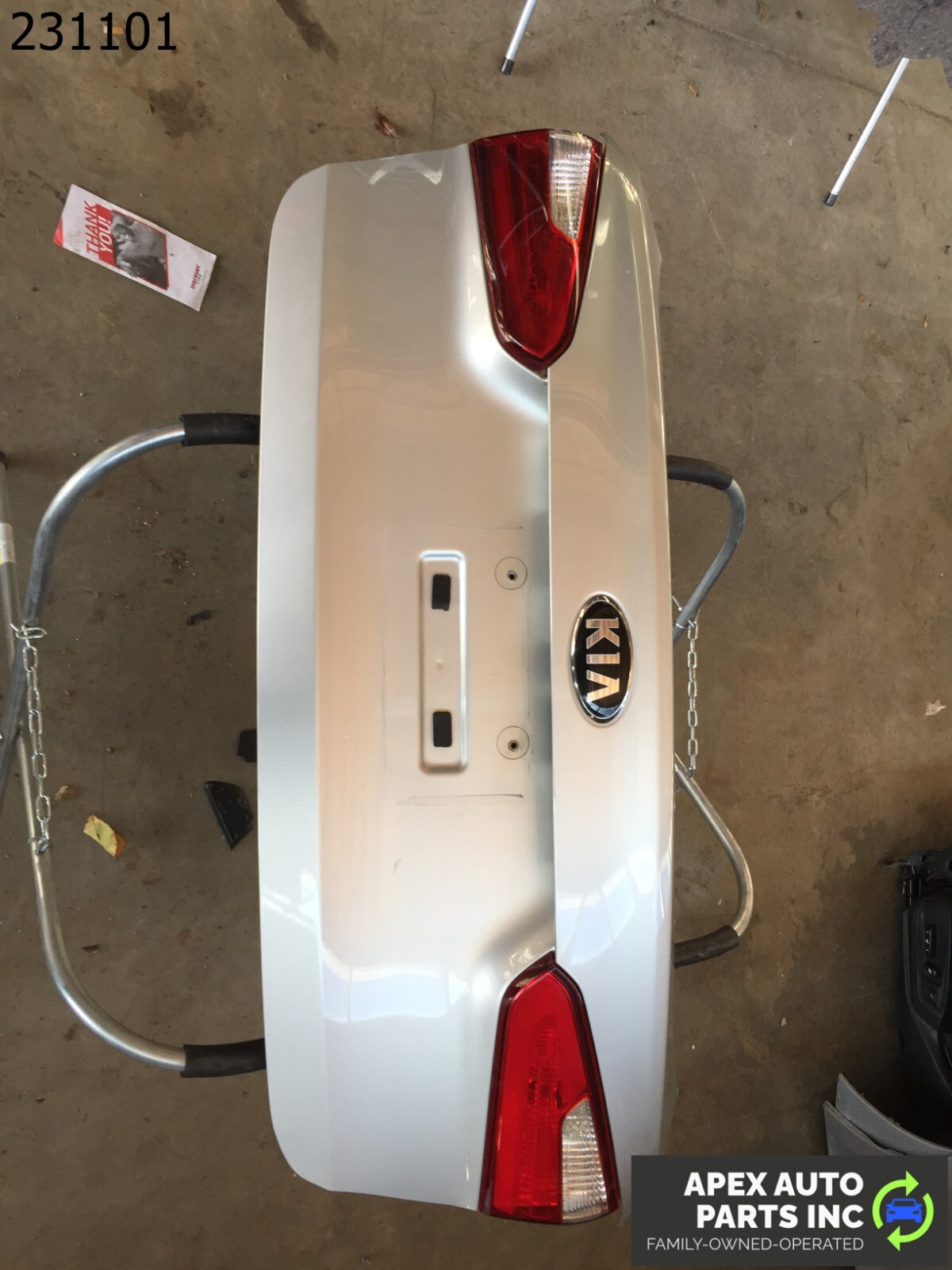 *LOCAL PICKUP* OEM 2014 Kia Forte TRUNK LID SILVER 3D | eBay