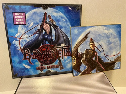 Bayonetta Original Vinyl Record Soundtrack 4 LP Lollipop Marble Box Set ...