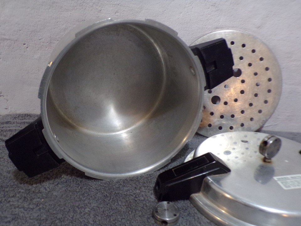 Mirro Matic Pressure Cooker Canner Deluxe 8qt USA Made | eBay