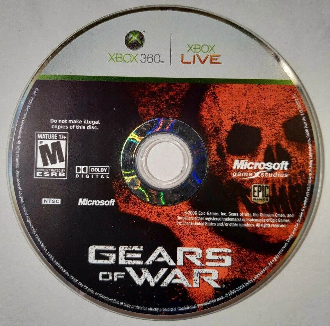 Ringed Xbox 360 Disc