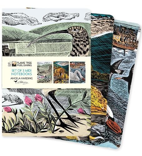 Angela Harding: Wildlife Set of 3 Midi Notebooks (Notebook) (UK IMPORT ...