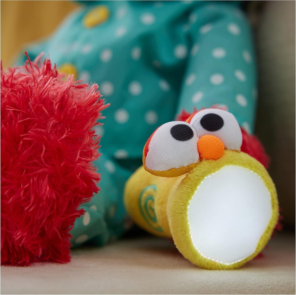 GUND Sesame Street Official Bedtime Elmo Muppet Plush, Premium Glow-in ...