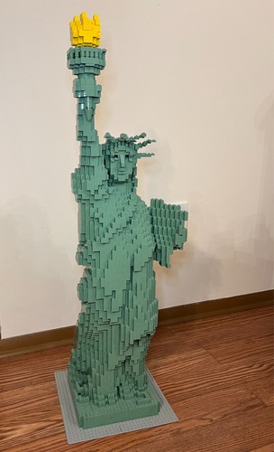 LEGO SET #3450 STATUE OF LIBERTY *VINTAGE* COMPLETE SET WITH ORIGINAL ...