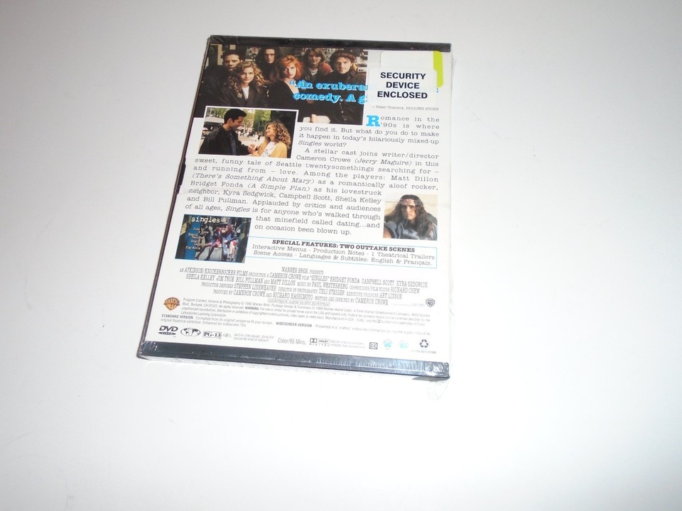 Singles Matt Dillon, Briget Fonda DVD New Sealed | eBay