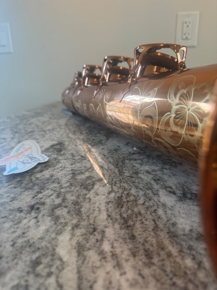 SHORE SAX Mark ONE Golden Shadow Baritone Saxophone | eBay