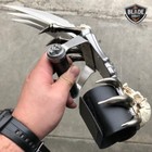 17" Fantasy Wolverine Claw & Skull Skeleton Knife Dagger w/ Handle ...