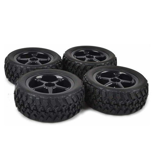 1:10 RC Rally Tires 12mm Hex Wheel Hub For Tamiya HSP HPI Traxxas Tyres ...