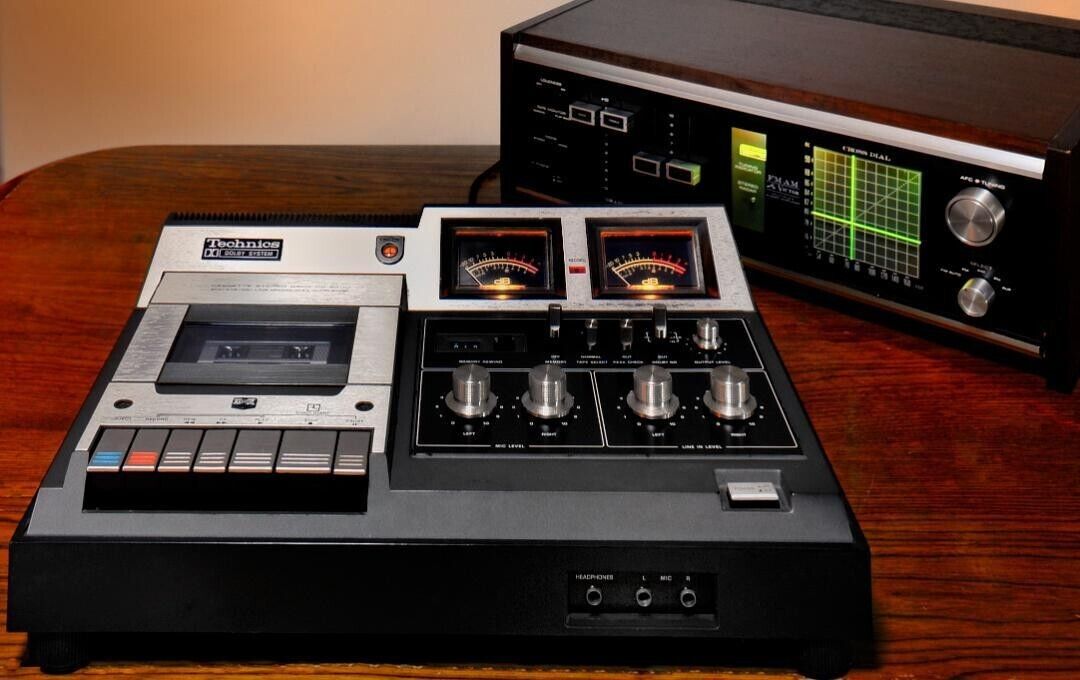Technics RS-640U Stereo Cassette Tape Deck Vintage Analog Technics RS-640U Stereo Cassette Tape Deck Vintage Analog