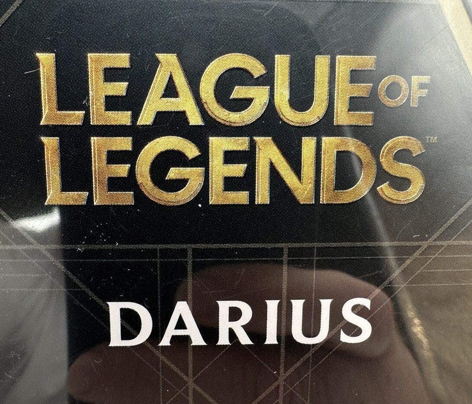 League of Legends Darius The Champion Collection 1st Edition Spin Master New 778988384787| eBay