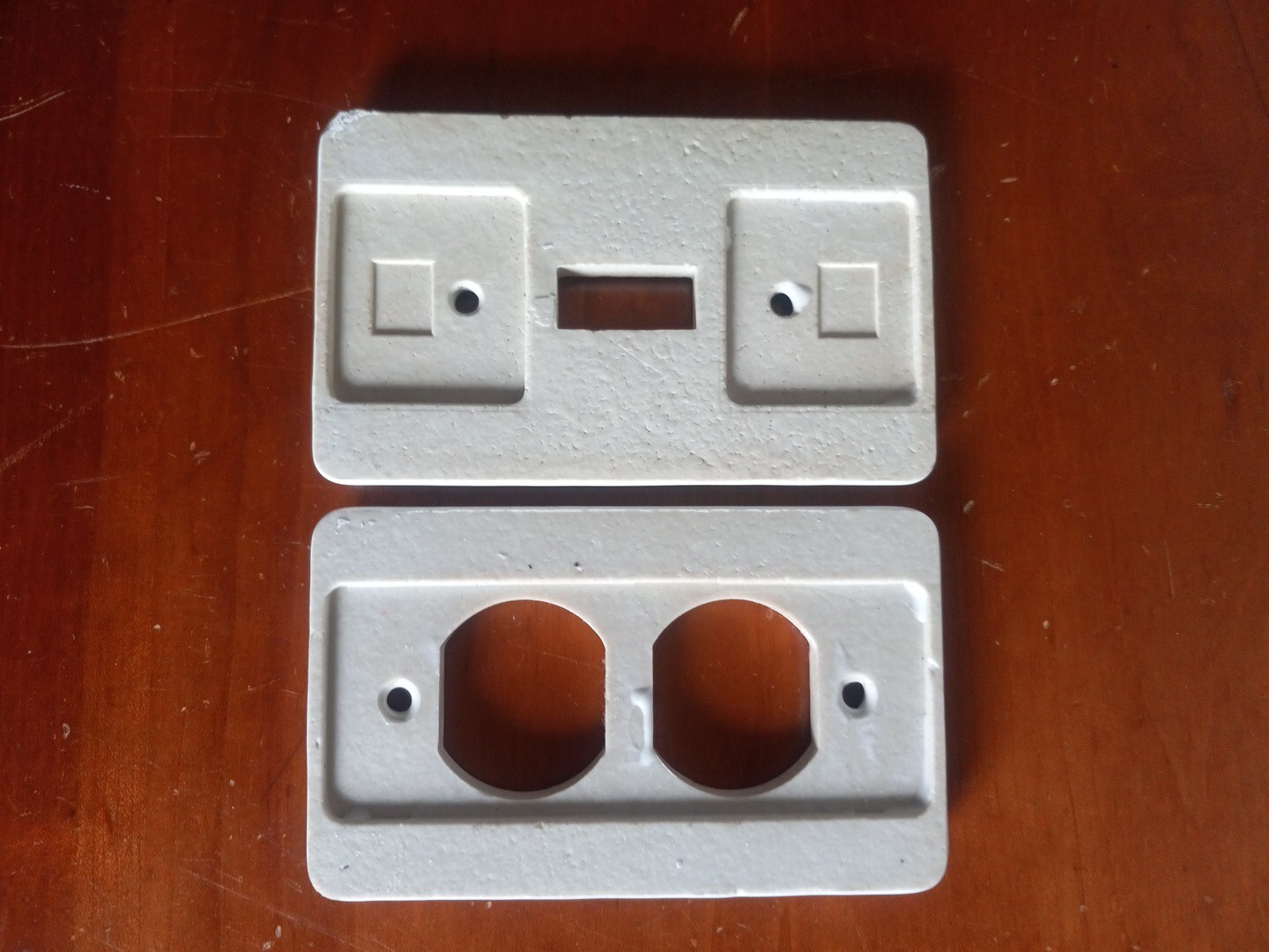 Vintage Ceramic Porcelain light Switch and Duplex Outlet Receptacle ...