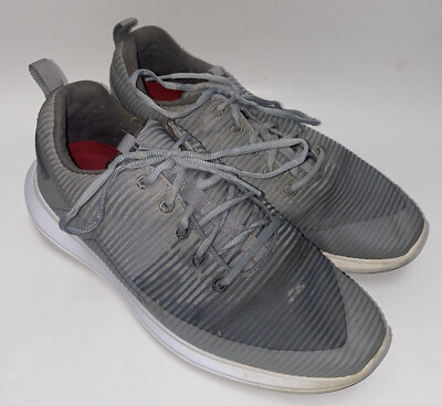 FootJoy FJ 10W Flex XP Grey Golf Shoe Spikeless Turf Lightweight ...