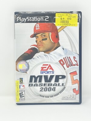 MVP Baseball 2004 - Playstation 2 Game Complete In Box 14633147483| eBay