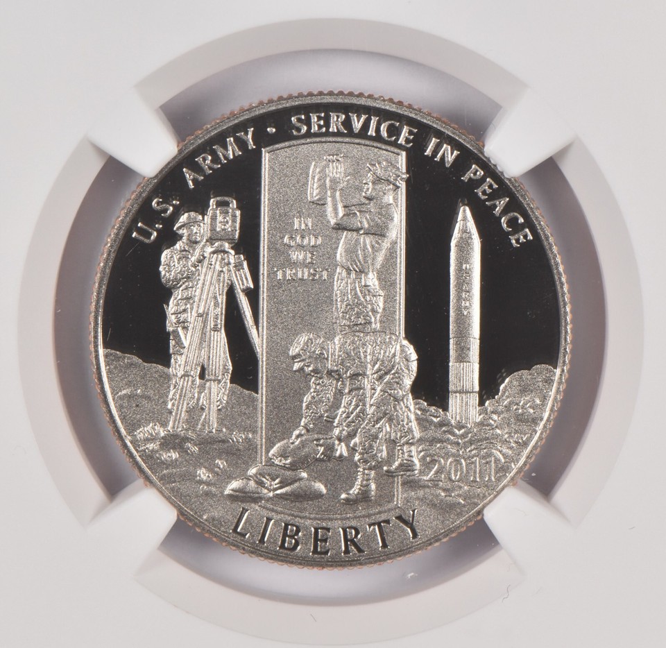 2011-S Commemorative Half Dollar US Army PF70 NGC Brown Label | eBay