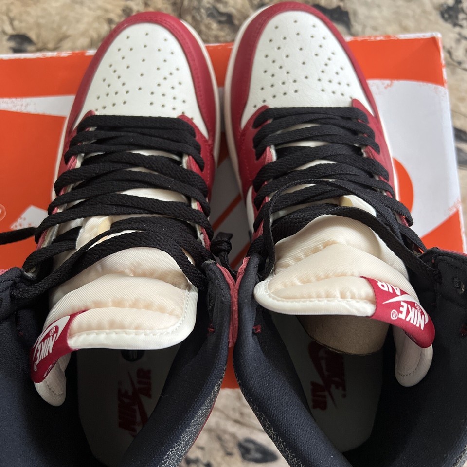 Jordan 1 Retro High OG Lost and Found, Original 1985 AJ1 Size 10 RED | eBay
