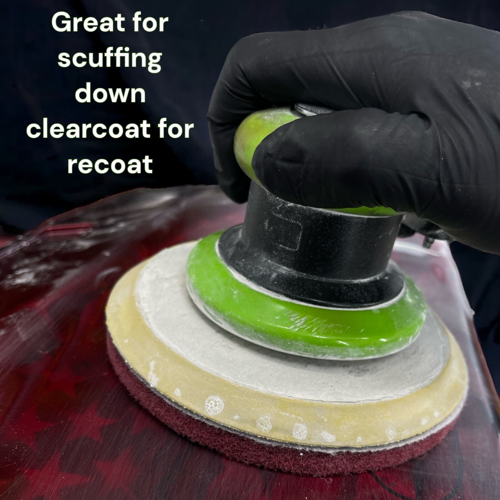 LiME LiNE 6 in Hook & Loop Scuffing Discs for Orbital Dual Action ...