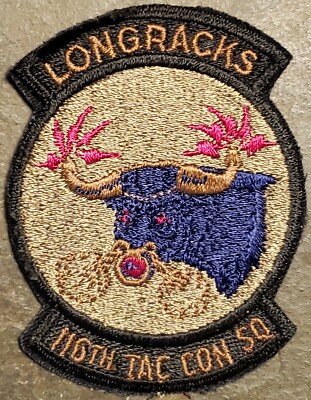 USAF AIR FORCE 116th TACTICAL CONTROL SQUADRON PATCH LONGRACKS CAMP ...
