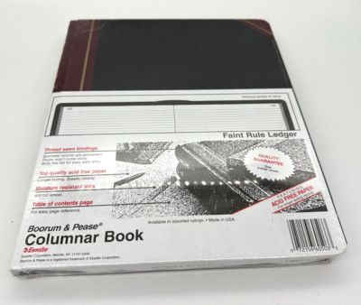 Forms & Record Keeping - Columnar Book