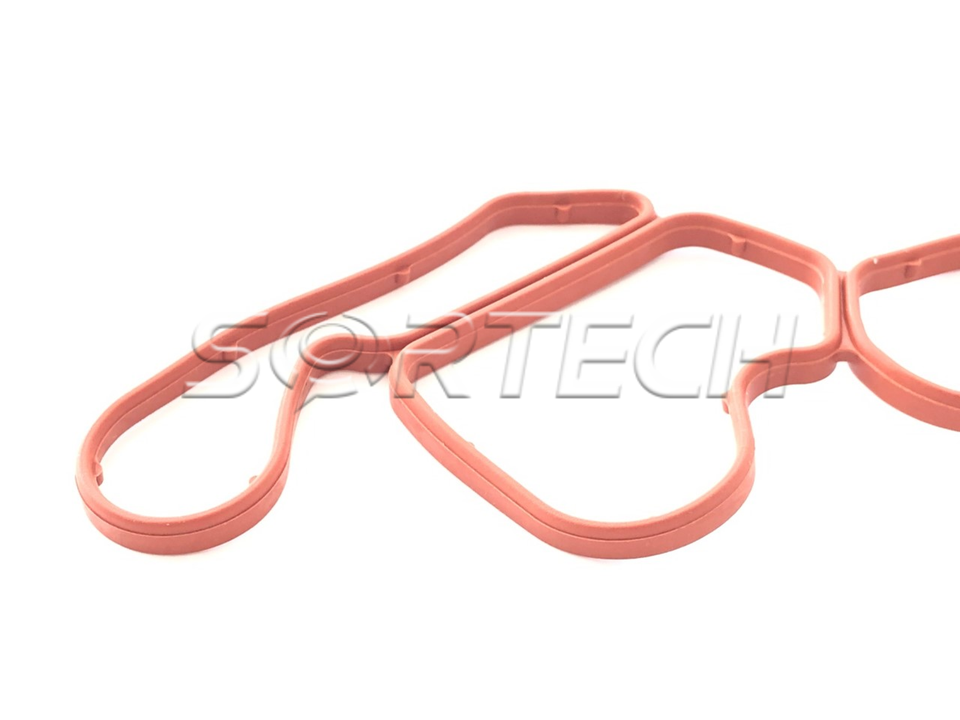 Engine Oil Filter Housing & Oil Cooler Gasket for Mercedes 2721840080 ...