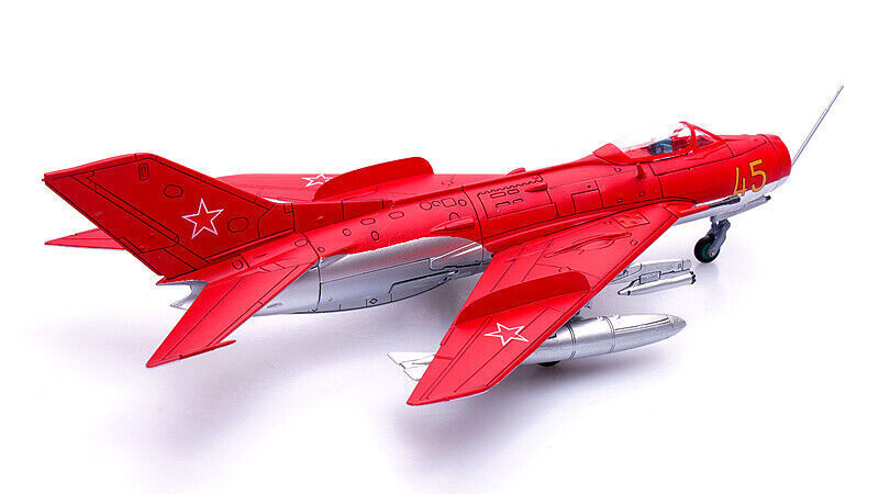 PANZERKAMPF 1/72 MIG-19S Russia Air Force Fighter Diecast Military ...