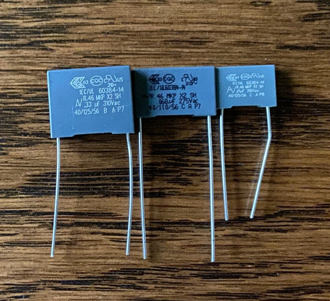 Dual CS 1256 1257 528 1268 Recap Kit Capacitors Turntable Repair (3 ...