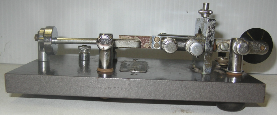 TELEGRAPH KEY, BUG MARKED, TELEGRAPH APPARATUS CO , FOR HAM RADIO ...