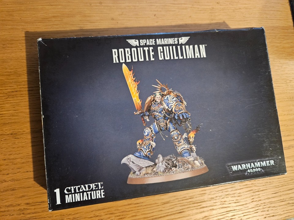 Roboute Guilliman - 40k New in box - Warhammer - Space Marine | eBay UK
