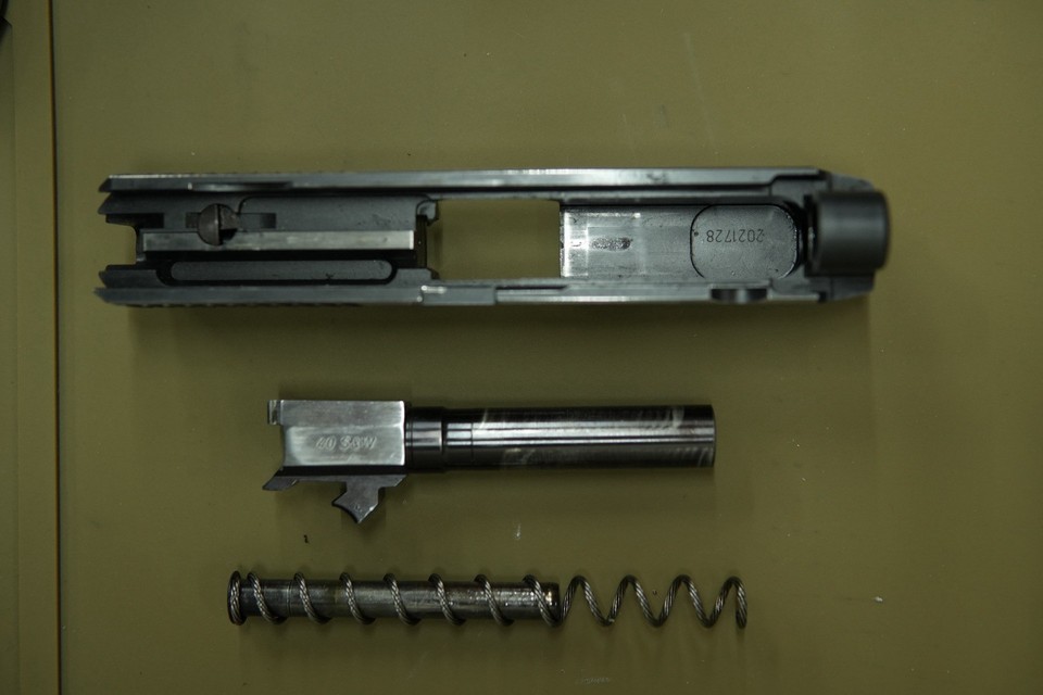 OEM SIG SAUER P229 COMPLETE TWO TONE SLIDE, BARREL, GUIDE ROD, SPRING ...