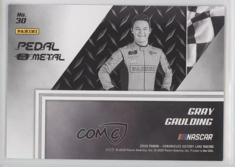 2020 Panini Chronicles Pedal to the Metal Red /99 Gray Gaulding #30 | eBay