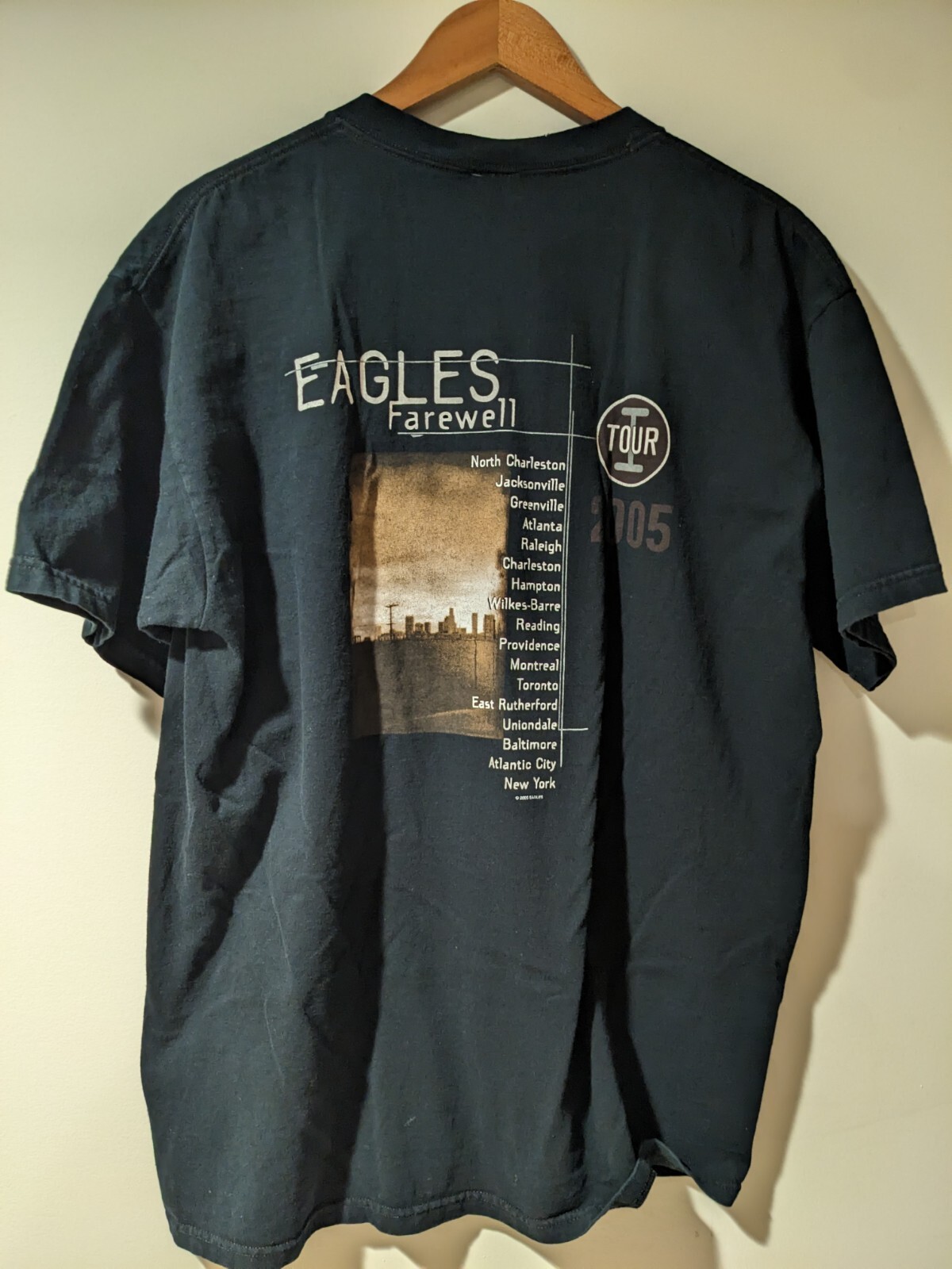 Vintage 2005 Eagles Farewell Tour Original Print Blac… - Gem