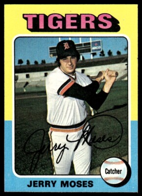 1975 Topps Jerry Moses Detroit Tigers #271 | eBay
