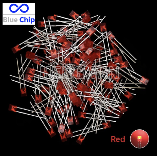 100pcs 2X3X4 Square LED 234 Light-emitting Diode Electronic DIY Kit 10 ...