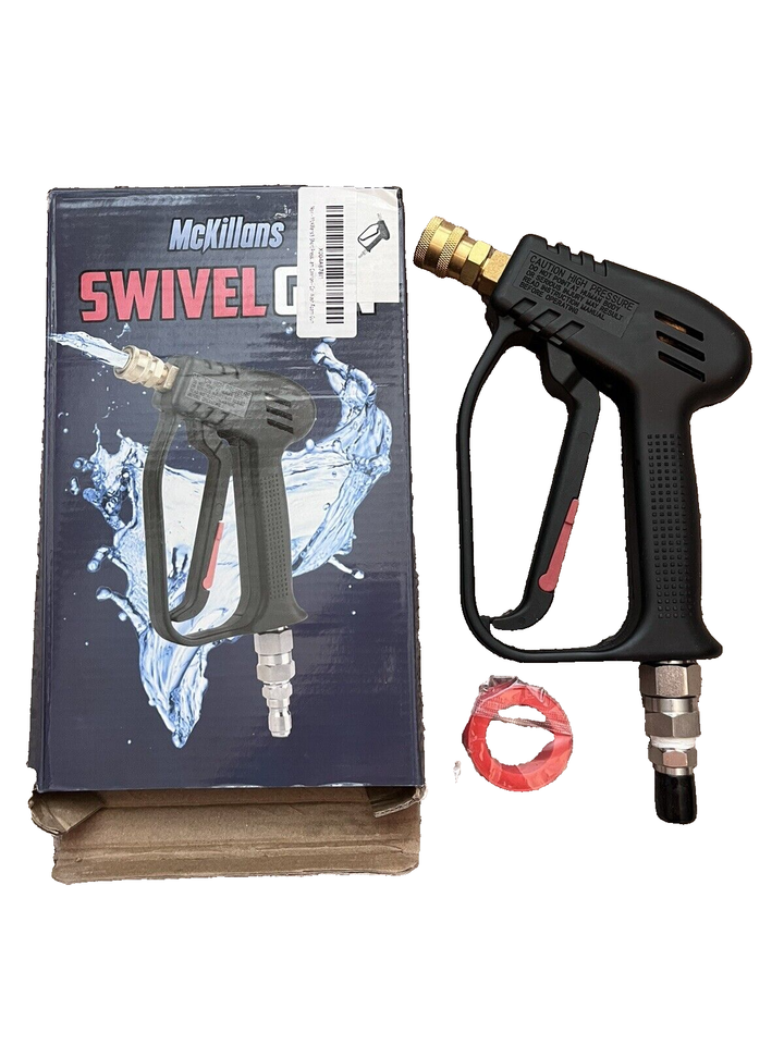 McKillans Short Pressure Washer Swivel Gun High Pressure Handle, NEW | eBay
