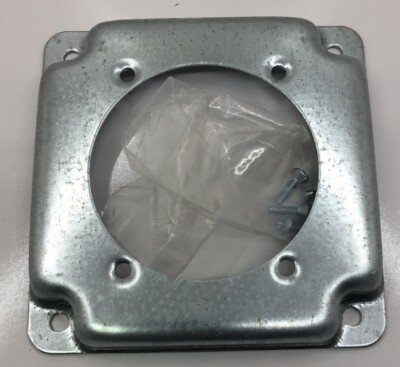 813C RACO CONCRETE COVER 4-INCH SQUARE RAISED 1/2-INCH 2.625-INCH DEEP ...