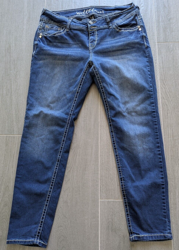 Wallflower Woman's 13 Stretch Denim Jeans Medium Wash | eBay