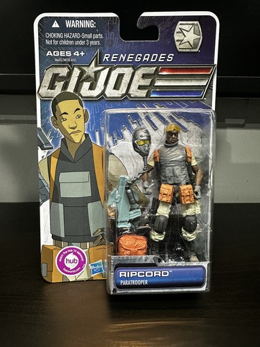 GI JOE Renegades Ripcord Paratrooper Action Figure Hasbro 2011 30th ...
