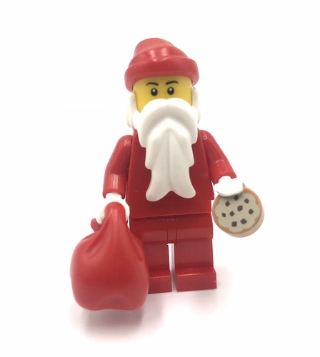 LEGO Santa Claus Red Bag minifigure Holiday Christmas 4428 mini figure ...