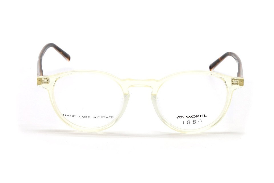 New Marius Morel 1880 60106M DT11 Round Crystal Yellow 47mm Eyeglasses ...