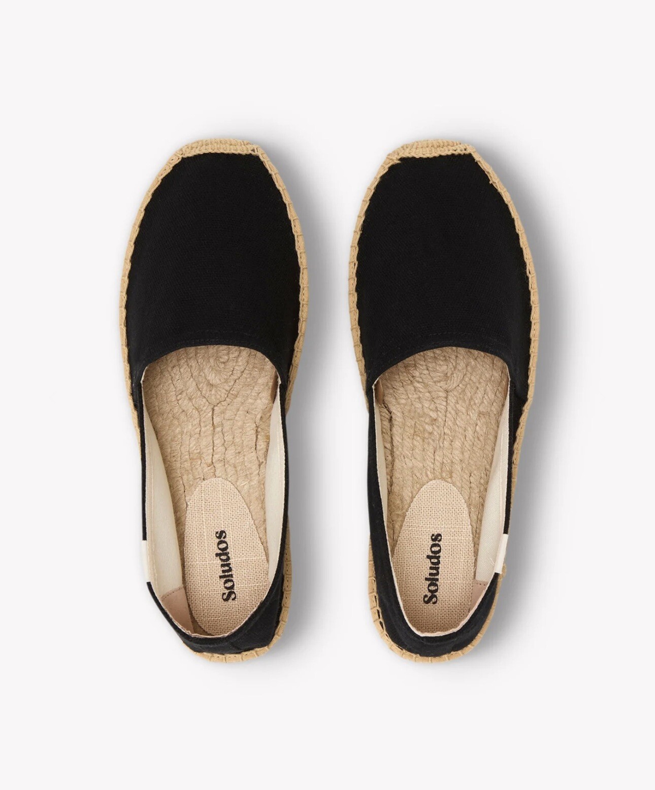 Soludos Women’s Espadrilles Sandal Black Summer Platform Slip On | eBay