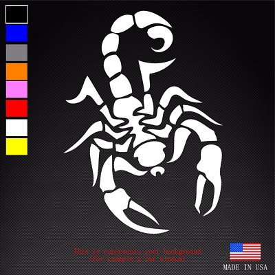 SCORPION Vinyl Decal Sticker Car Truck For Window Wall Bumper Laptop ...