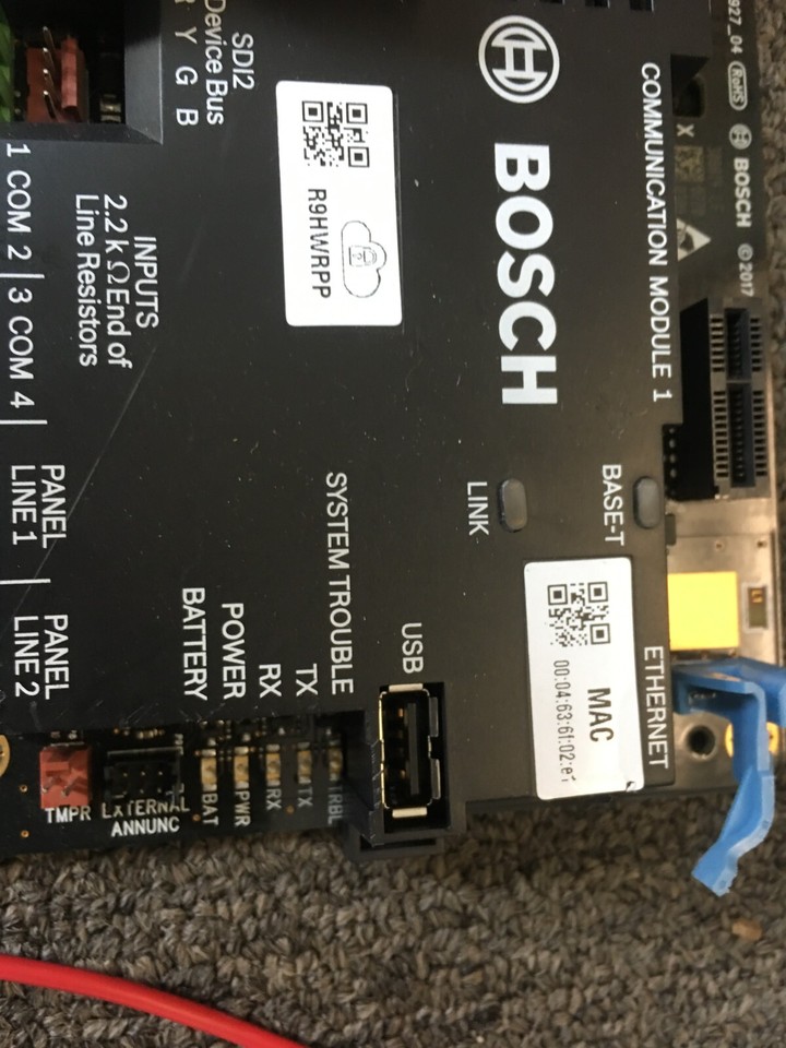 BOSCH B465 - Universal Dual Path Communication Module-used 30 day ...