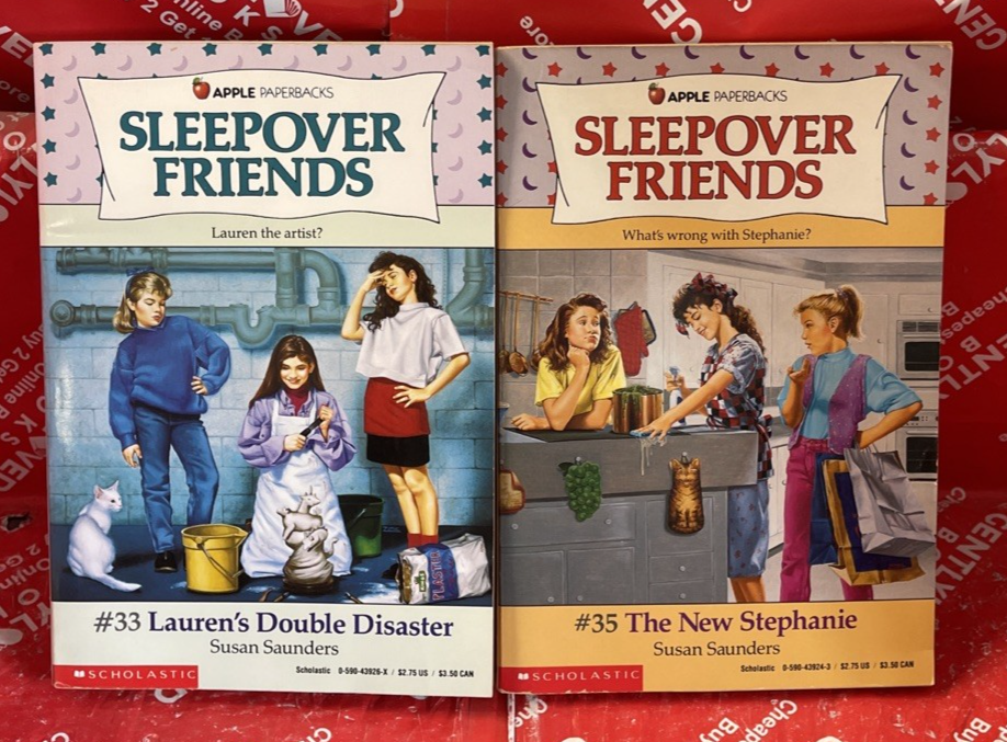 Vintage Sleepover Friends Books lot of 22 by Susan Saunders Scholastic ...